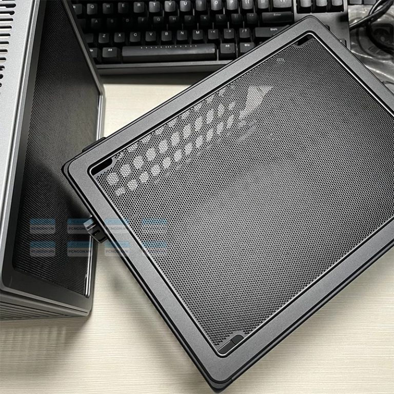 Vỏ case máy tính Mini ITX Miguo A7PRO Đen - Pcngon