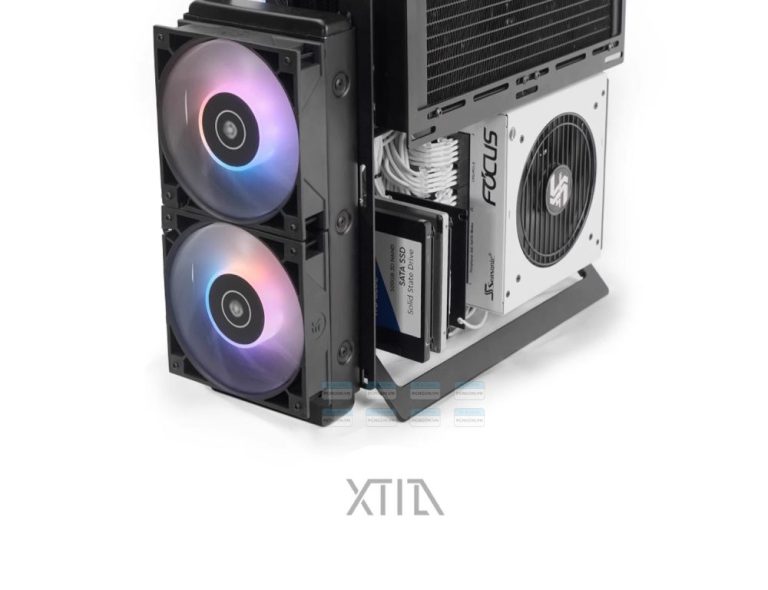 Vỏ case máy tính XTIA Xproto ATX V2 Đen - Pcngon