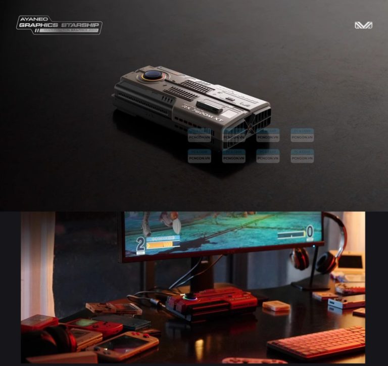 Card đồ họa rời eGPU AYANEO AG01 AMD RX 7600 XT 8G - Pcngon