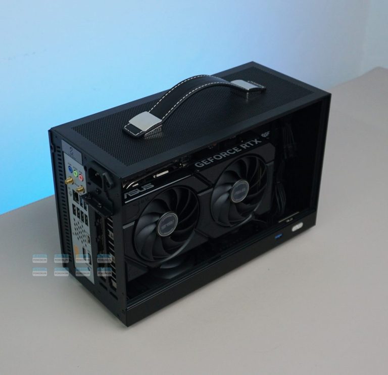 PC Mini ITX Shiny Snake S300 12400F 4060 TI 16GB - Pcngon
