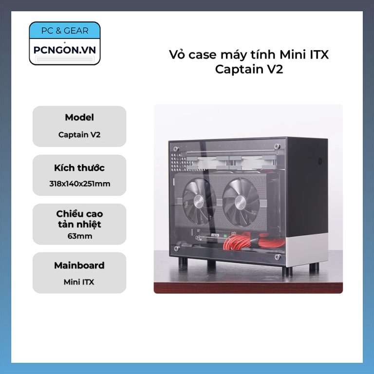 Vỏ case Mini ITX - Pcngon