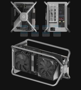 Vỏ case máy tính Mini ITX COOJ GX3 - Pcngon