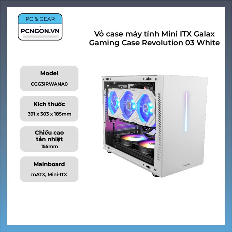 Vỏ case Mini ITX - Pcngon