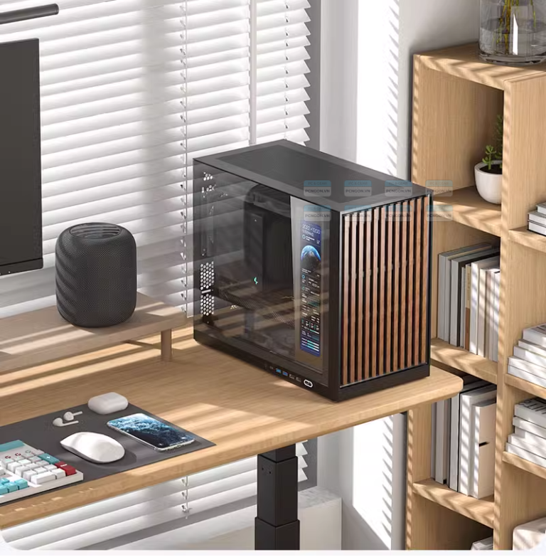 Vỏ case máy tính Shiny Snake G600 Đen - Pcngon