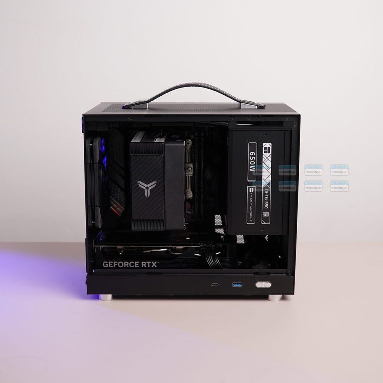 PC Mini ITX Shiny Snake G200 Intel Ultra 5 245K RTX 5060 Ti - Pcngon