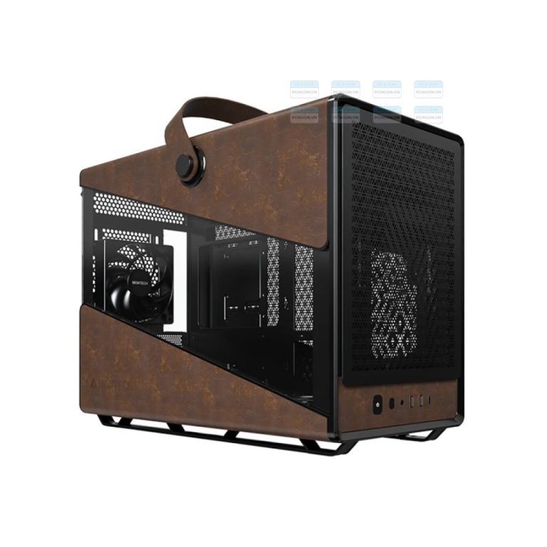 Vỏ case máy tính Mini ITX Montech Heritage PRO Black - Pcngon
