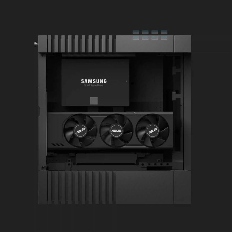 Vỏ case máy tính Mini ITX XIKII INDUSTRY FF08 - Pcngon