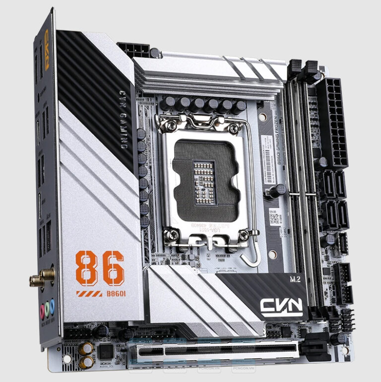 Mainboard Mini ITX Colorful CVN B860i Gaming Frozen V20 DDR5 - Pcngon