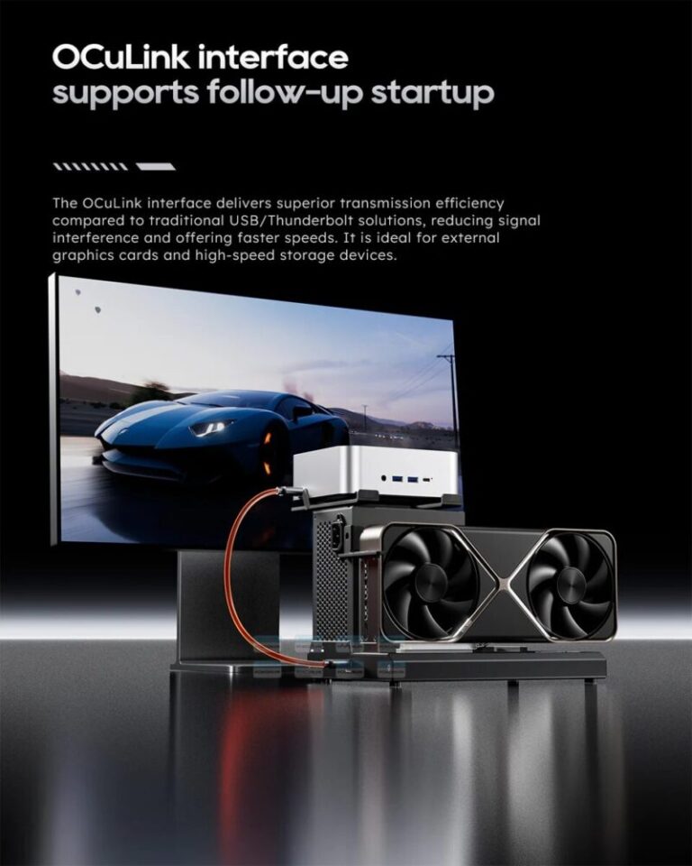 Dock eGPU Aoostar EG01 Oculink - Pcngon