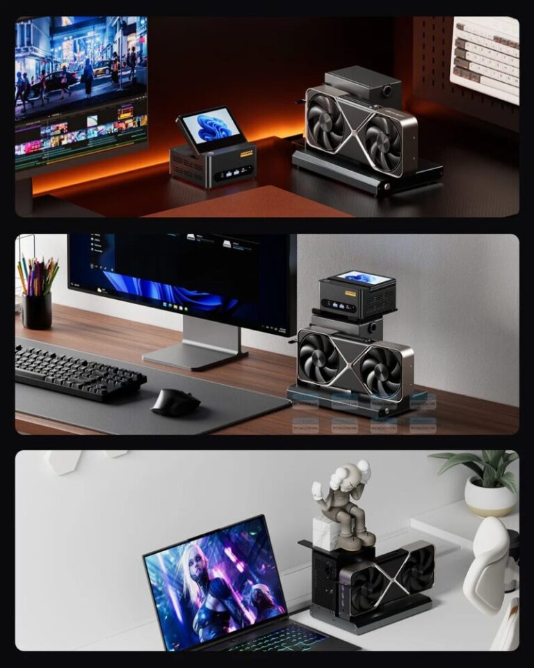 Dock eGPU Aoostar EG01 Oculink - Pcngon
