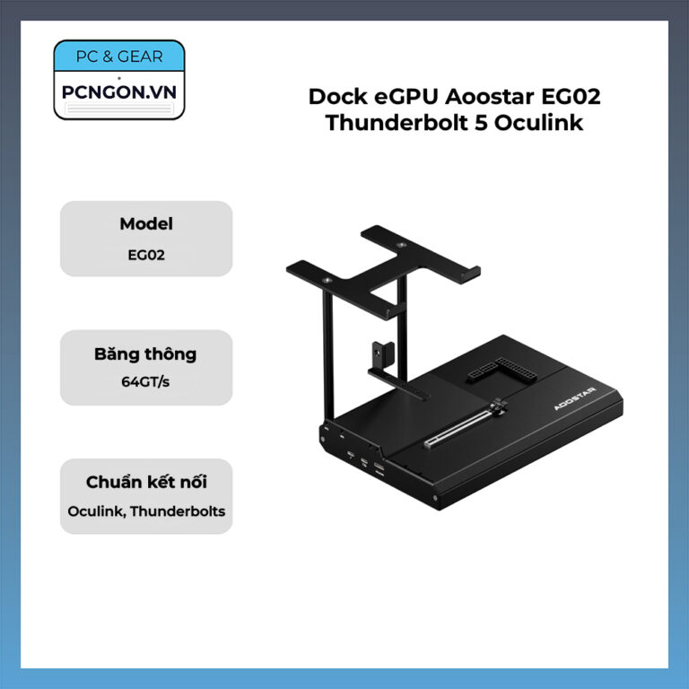 Dock eGPU TH3P4G3 EXP GDC Thunderbolt 3 USB4 - Pcngon