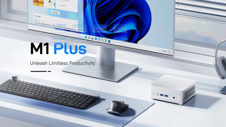 Máy tính Mini PC Minisforum M1 Plus Intel i5 12600H (16GB/1TB) - Pcngon