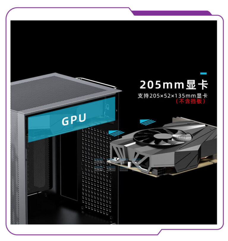 Vỏ case máy tính Mini ITX Shiny Snake L200 (Trắng/Đen) - Pcngon